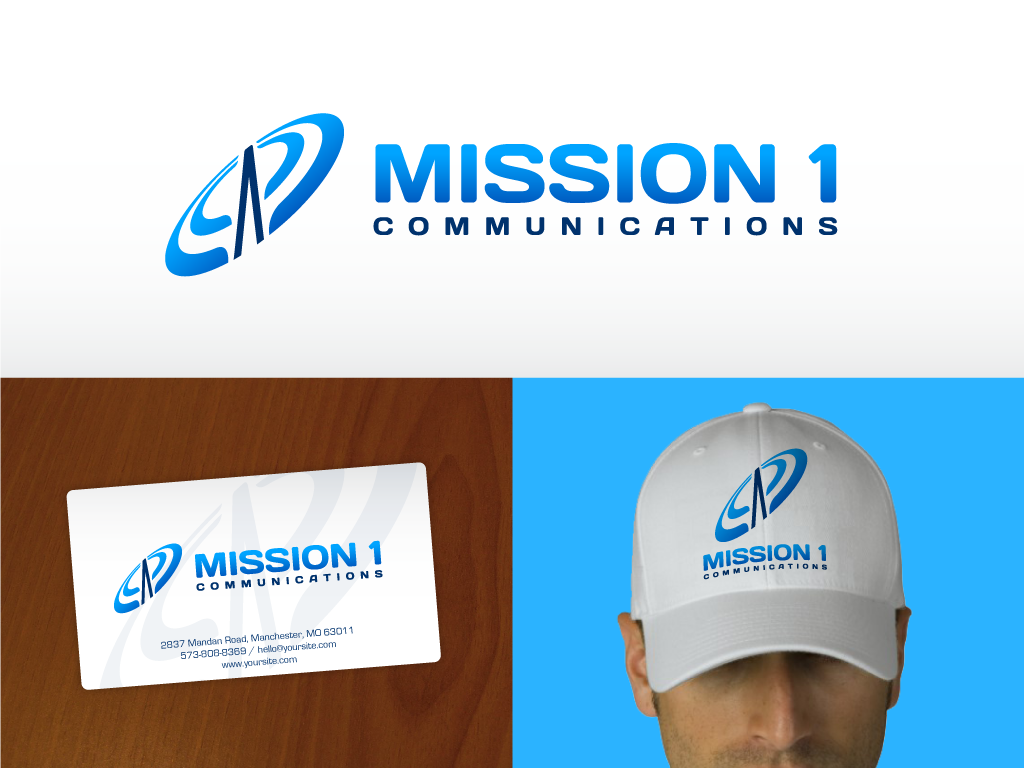 Serious, Professional, Wireless Communication Logo Design for Mission 1 ...