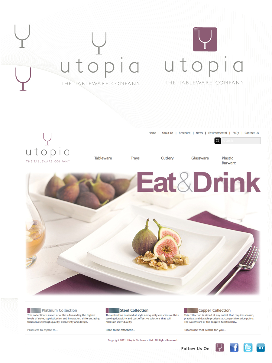 Modern, Professional, Hospitality Logo Design for Utopia by WAkland | Design #285209