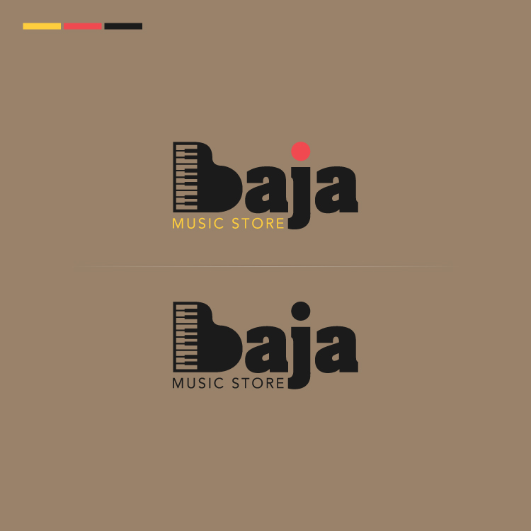 Modern, Professional, Store Logo Design for Baja Music Store by blinc ...