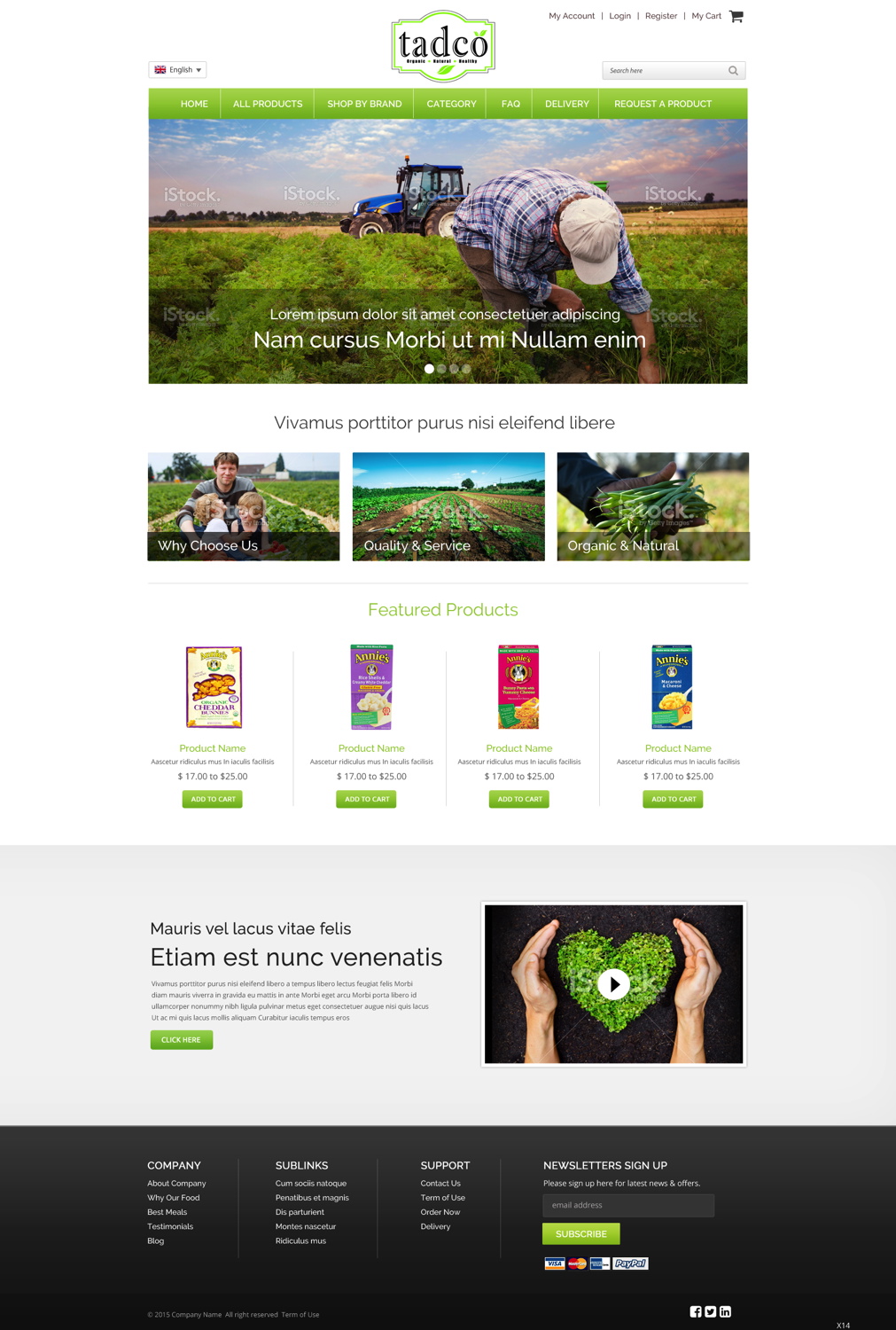 Modern, Upmarket, Store Shopify Design for a Company by pb | Design ...