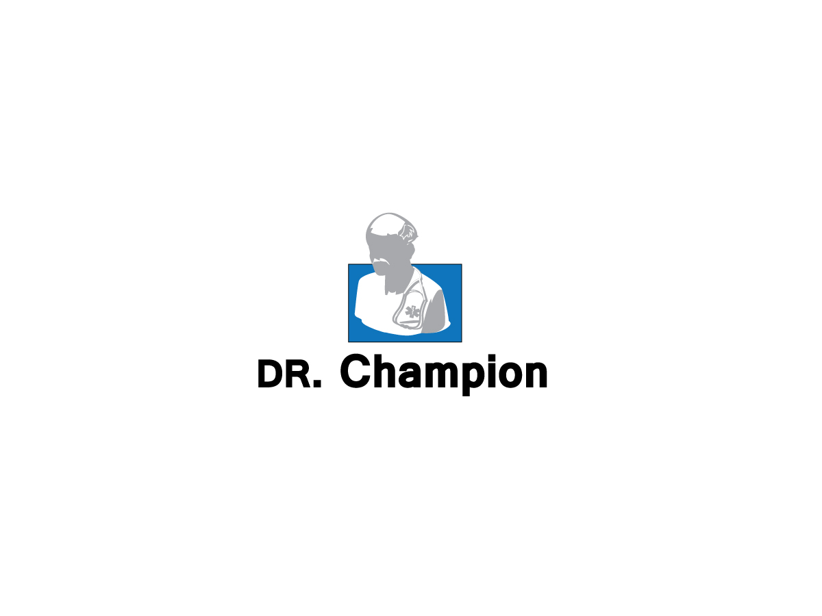 Serious, Traditional, Pharmaceutical Logo Design for DR. Champion by ...