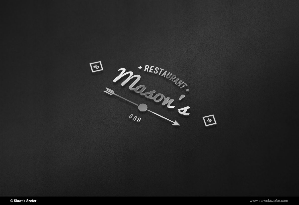 Bold, Serious, Restaurant Logo Design for Mason's by subjoy | Design ...