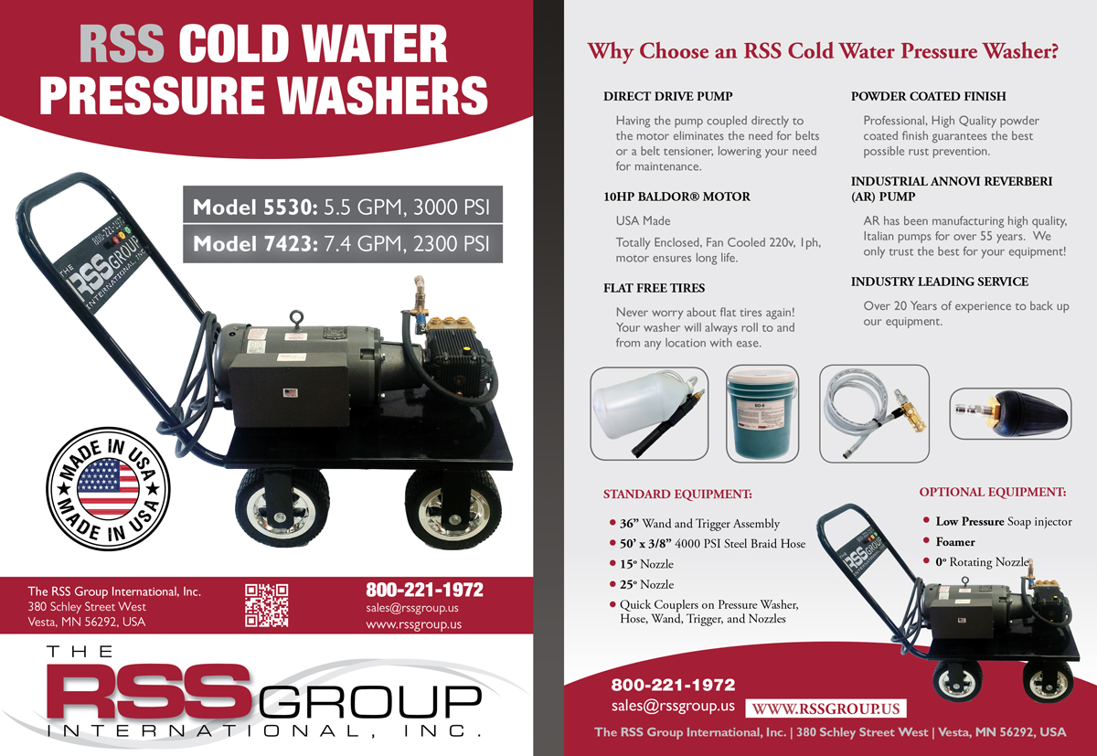 Masculine, Professional, It Company Brochure Design for The RSS Group ...