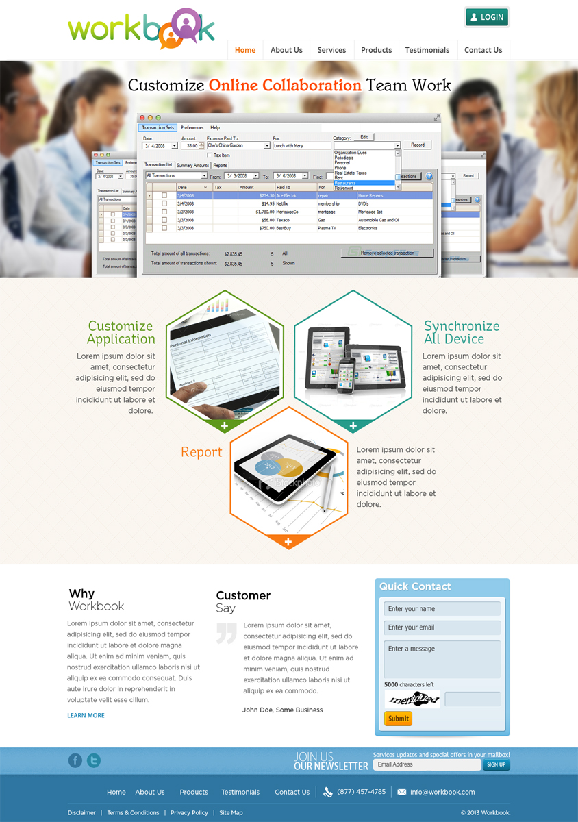 Playful, Modern, Management Web Design For Kct By Shreejiakshar