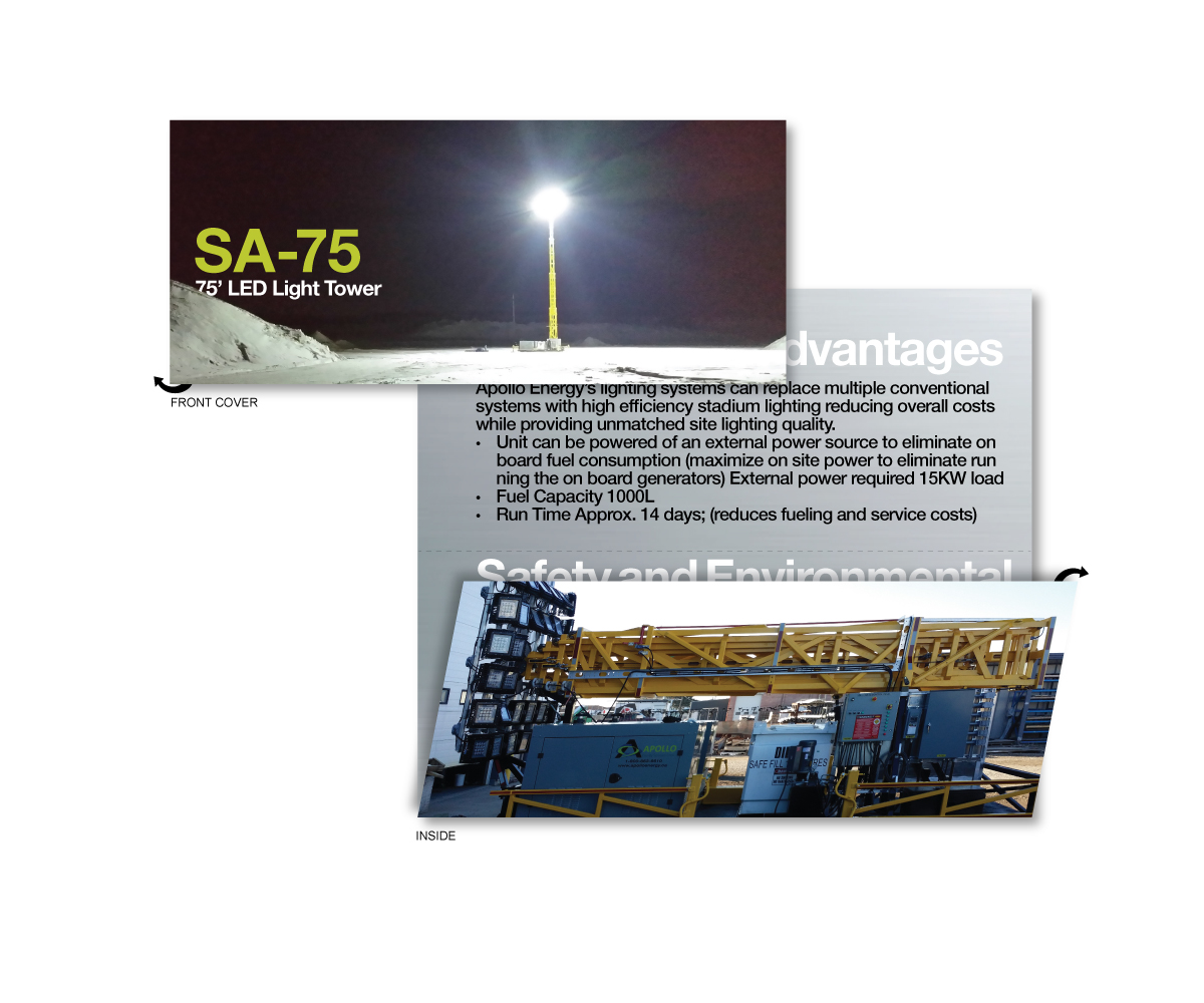 Professional, Masculine, Construction Brochure Design for Shale Chem by ...