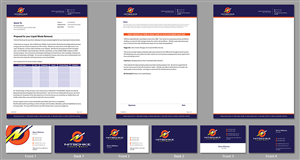 company letterhead and quote form | 22 Letterhead Designs for Signal ...