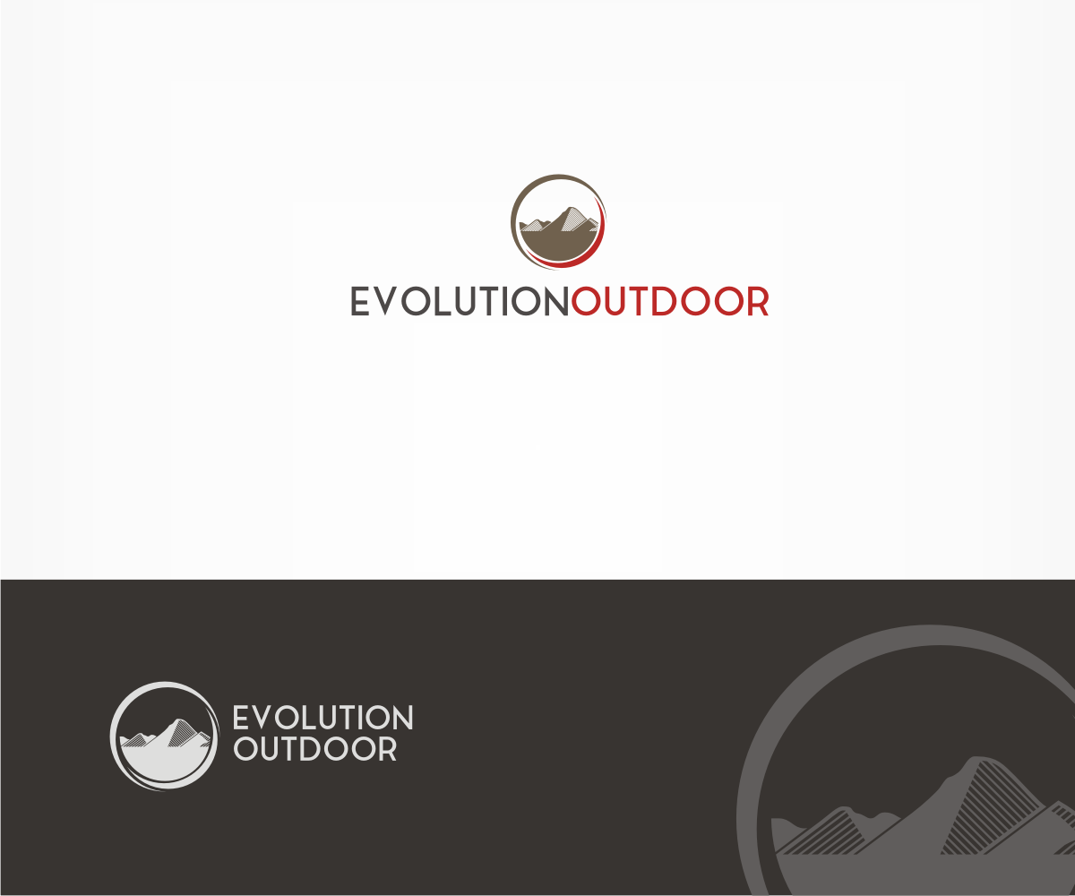 Progressive Logo Design for Evolution Outdoor by nusdofficial | Design ...