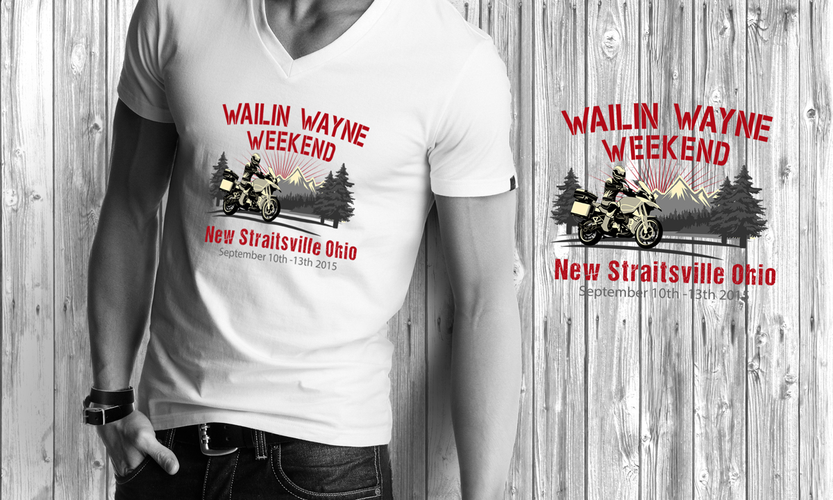 Playful, Personable, Event Logo Design for Wailin Wayne Weekend… New ...