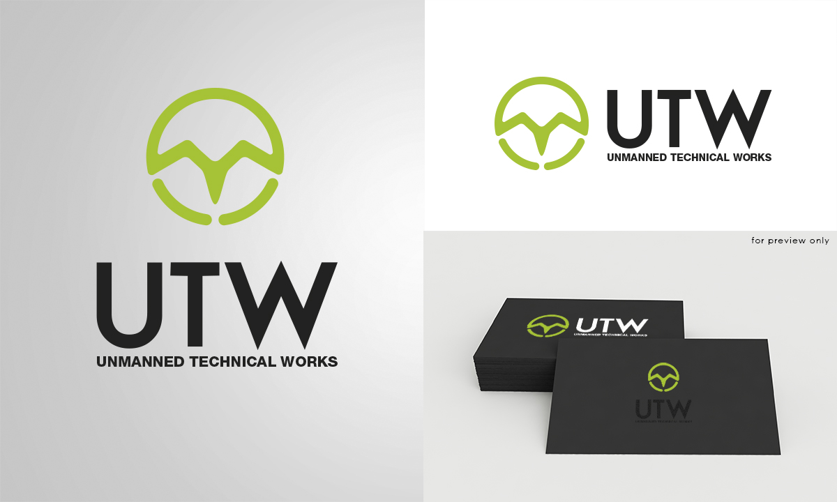 Serious, Modern, Environment Logo Design for UTW - Unmanned Technical ...