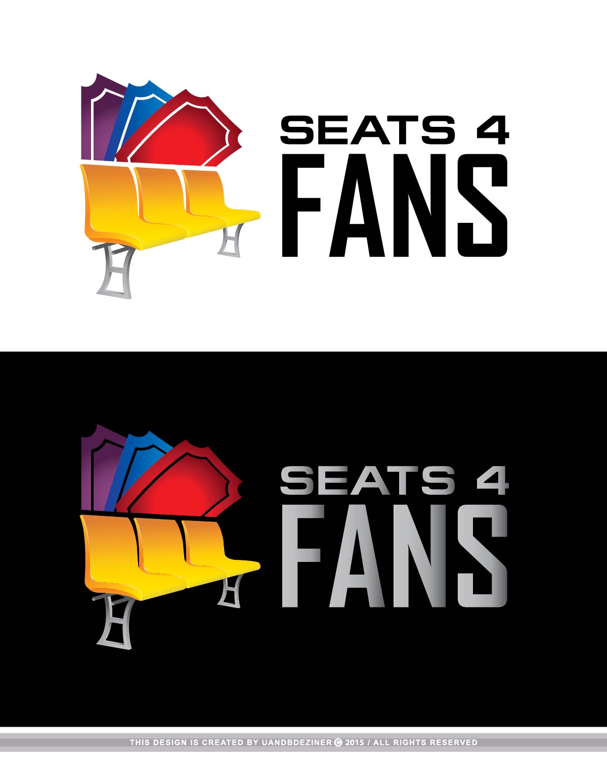 Bold, Modern, Events Logo Design for Seats 4 Fans by uandbdeziner ...