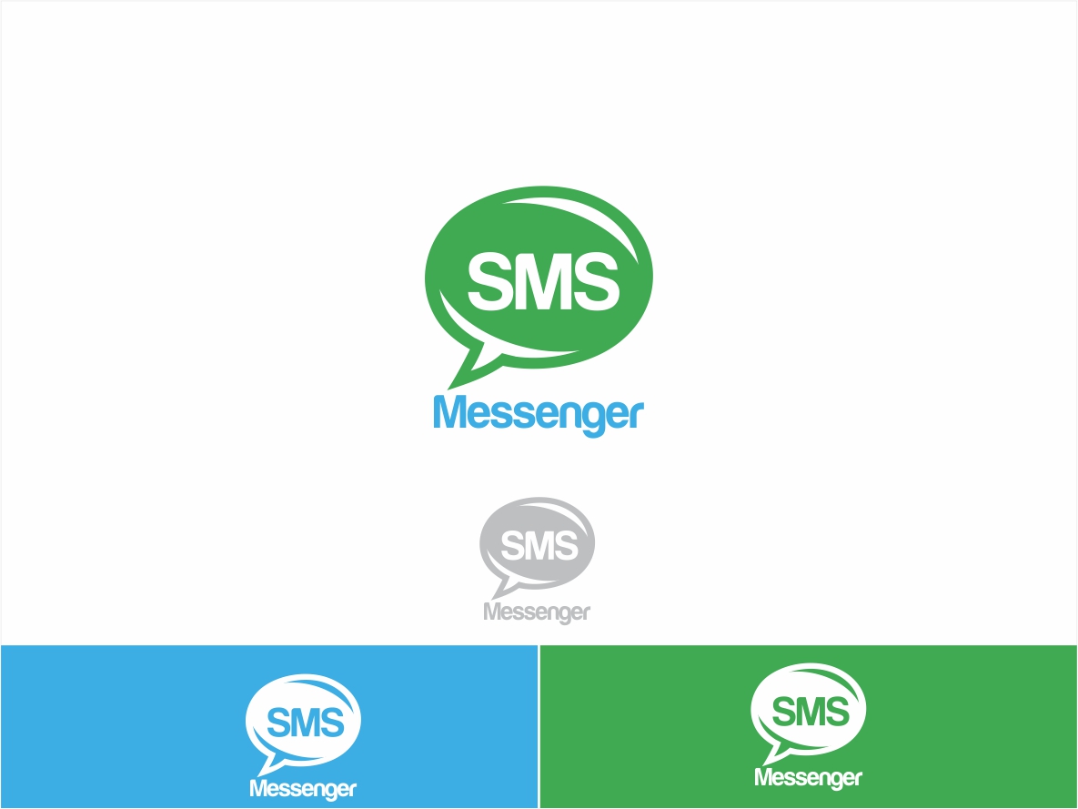 Modern, Professional Logo Design for SMS Messenger by Logocraft ...