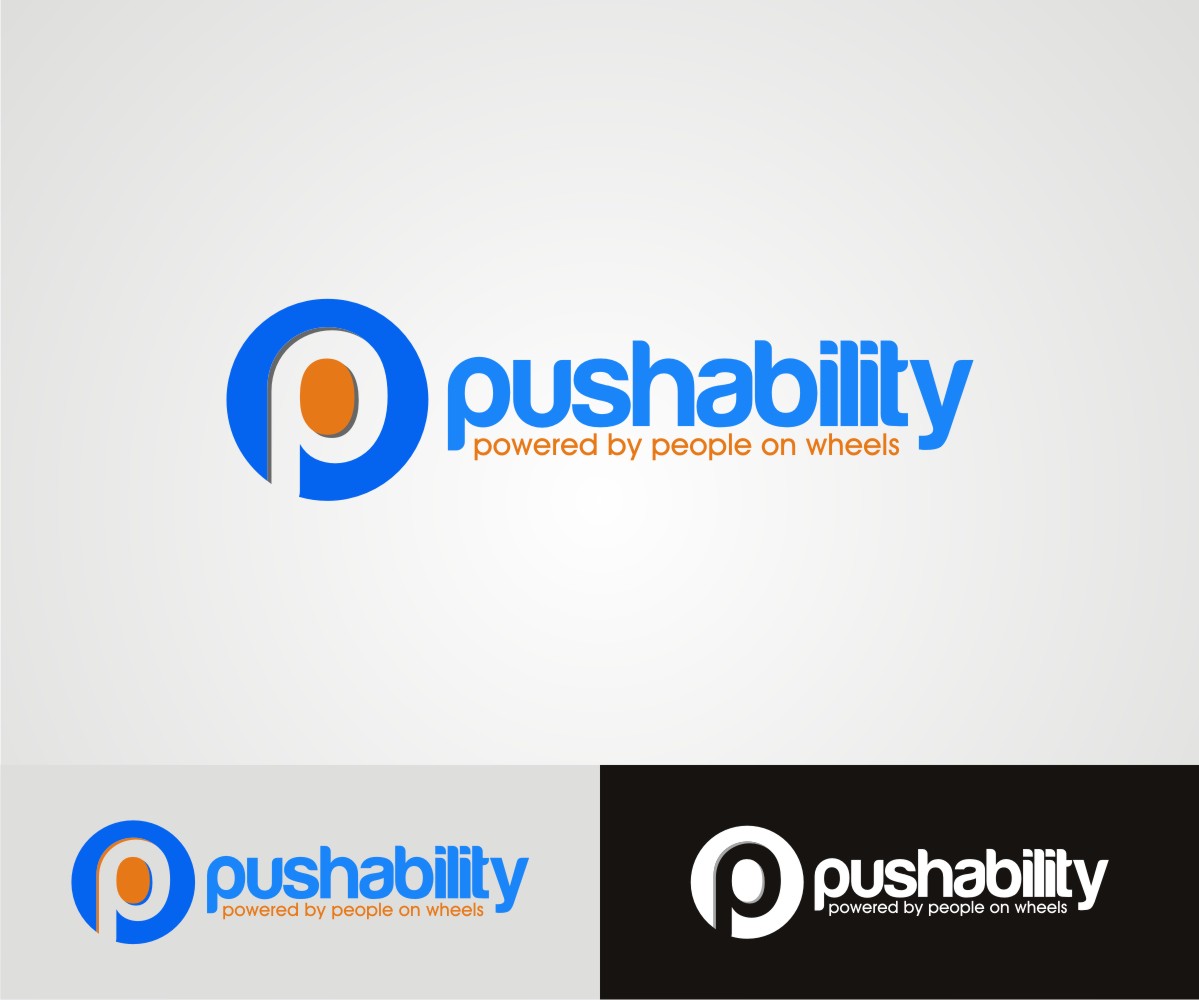 Elegant, Modern, E-Commerce Logo Design for Pushability - Powered by ...