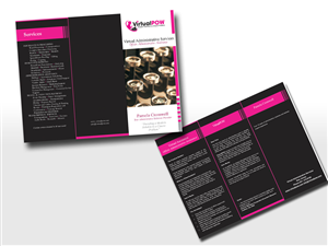 Virtual Assistant Brochures | 14 Custom Virtual Assistant Brochure Designs