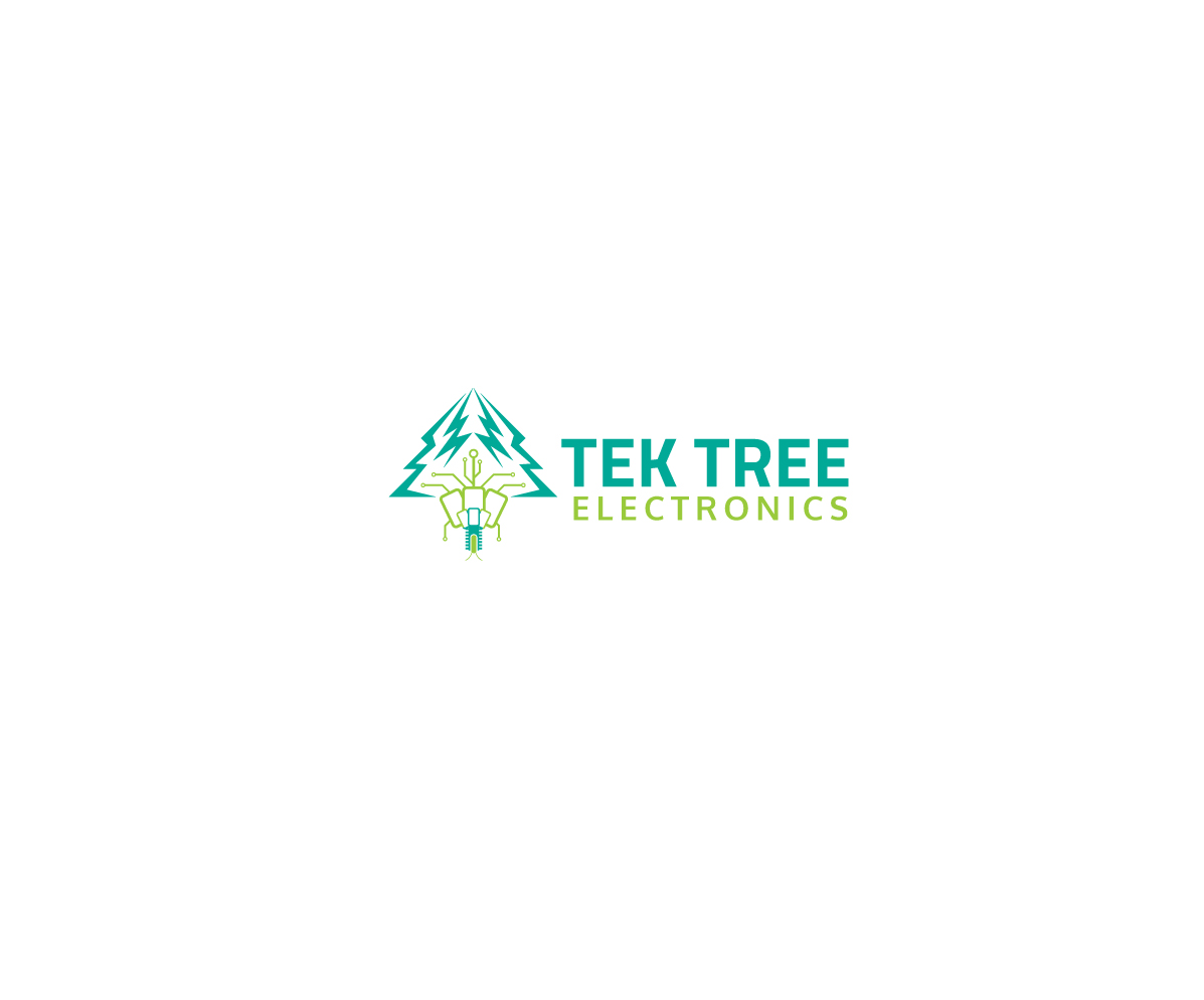 Modern, Playful, Electronics Logo Design for Tek Tree Electronics by ...
