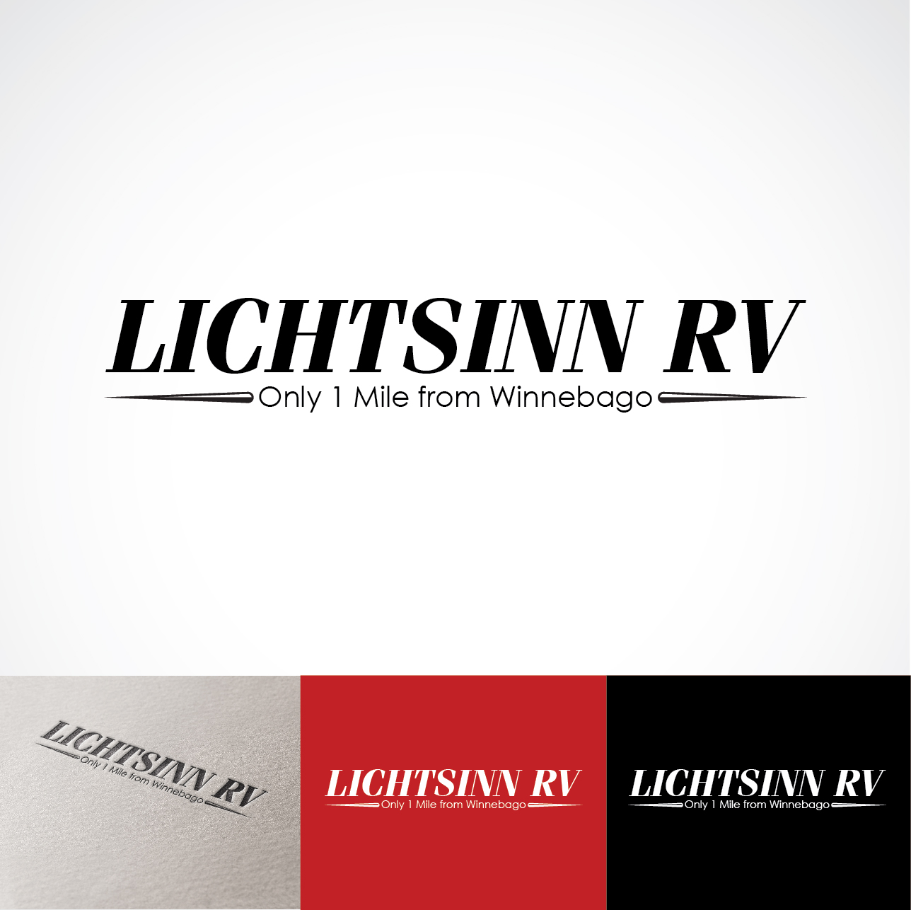 Bold, Serious, Factory Logo Design for Lichtsinn RV - Only 1 Mile from ...