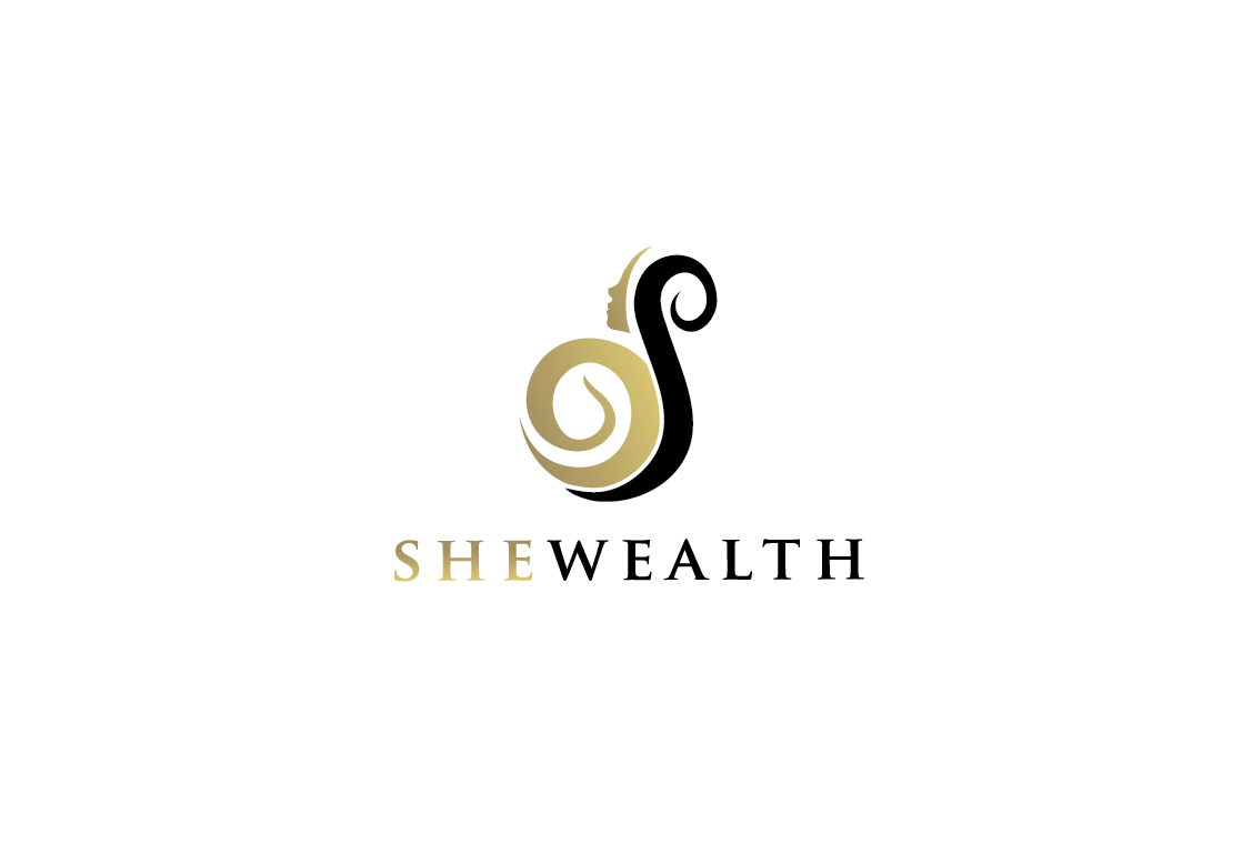 Elegant, Feminine, Financial Logo Design for She Wealth by Hans Blanc ...