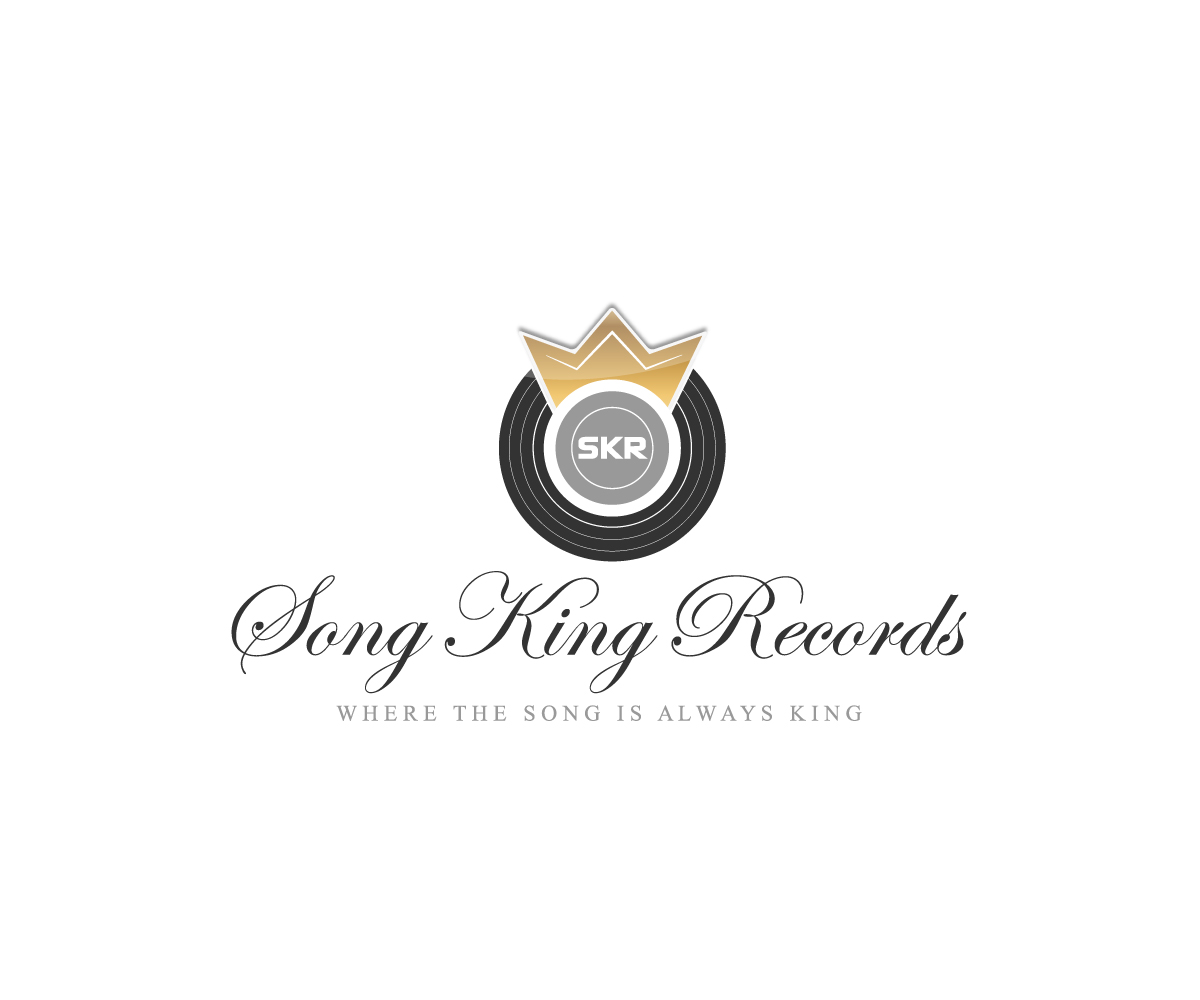 Upmarket, Bold, Record Company Logo Design for SKR / Song King Records ...