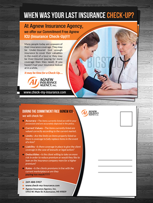 Insurance Postcards | 79 Custom Insurance Postcard Designs