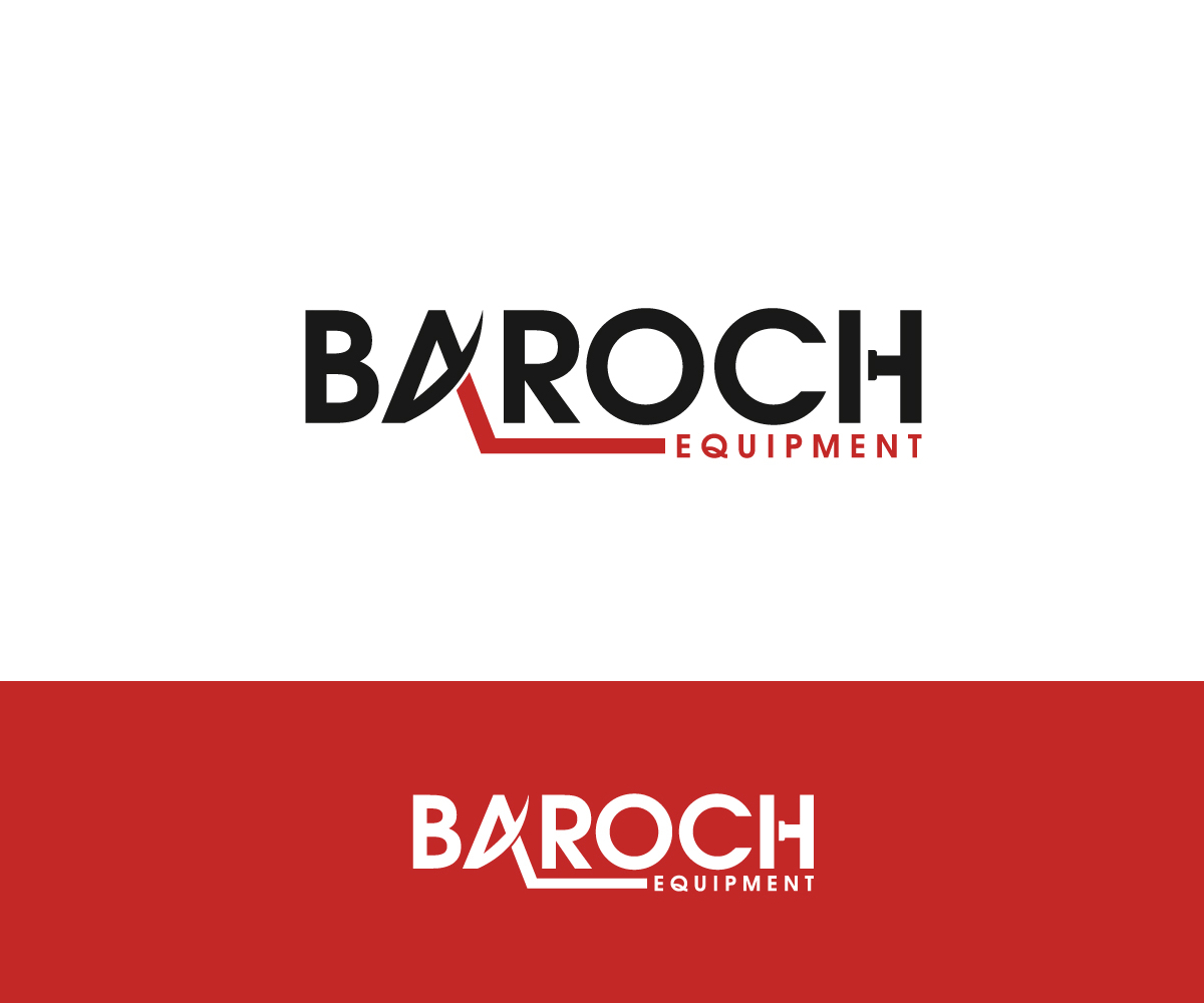 Construction Logo Design for BAROCH OR BAROCH EQUIPMENT by Mario ...