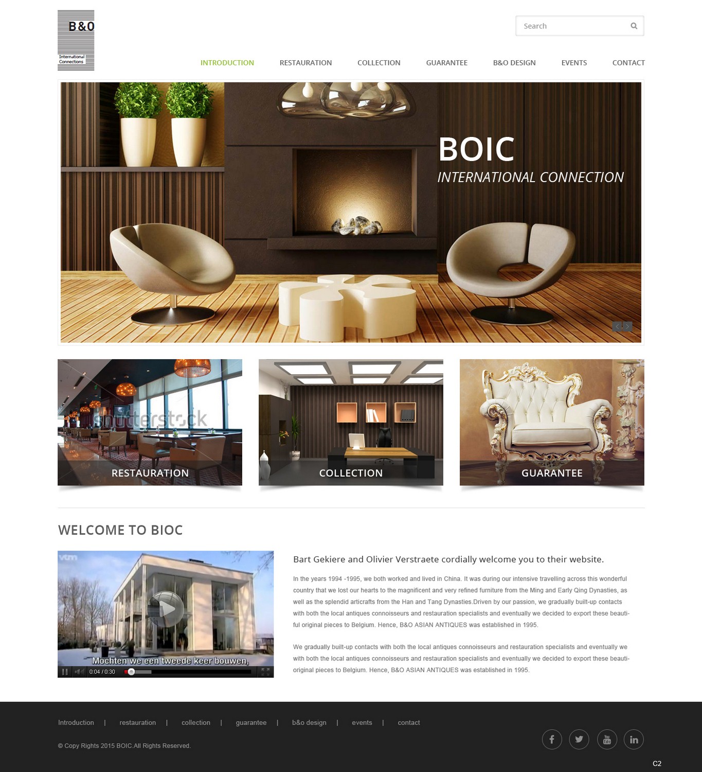 Modern, Professional Web Design for a Company by pb | Design #5747039