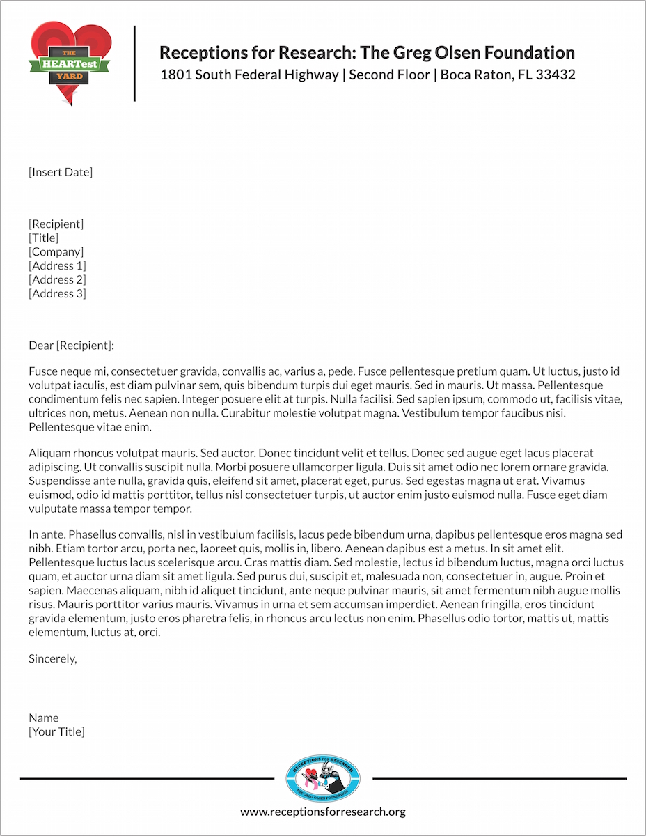 Non Profit Letterhead Design For A Company By Brianritterdesign 