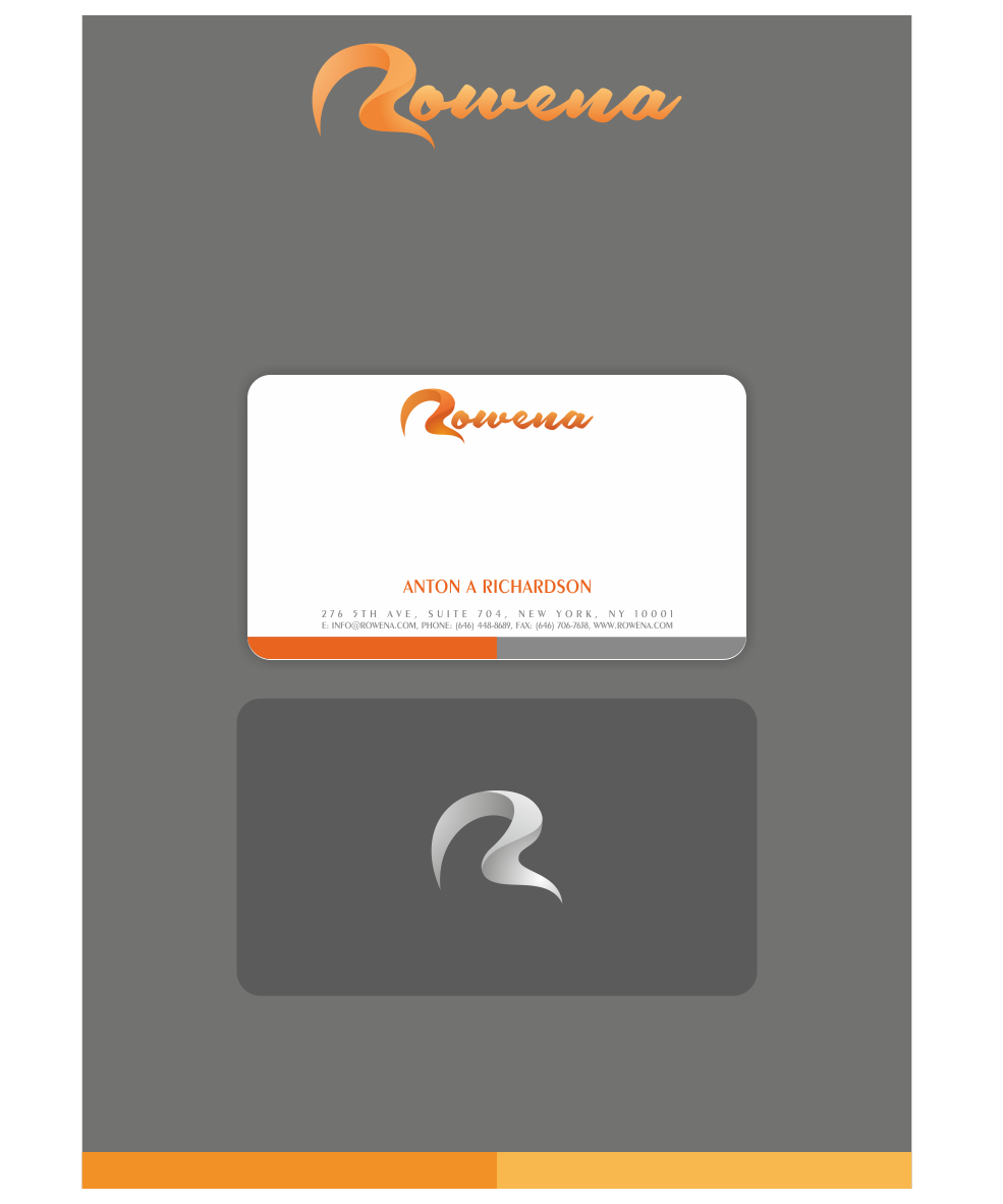 Elegant, Modern, Boutique Logo Design for Rowena by elunico | Design ...