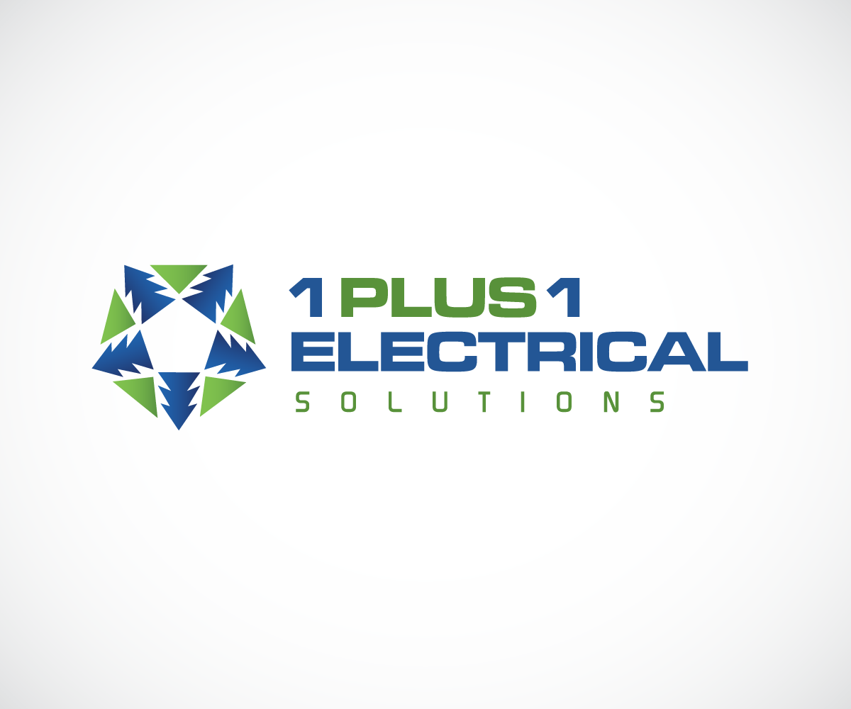 Elegant, Feminine, Electrical Logo Design for 1 plus 1 electrical (all ...