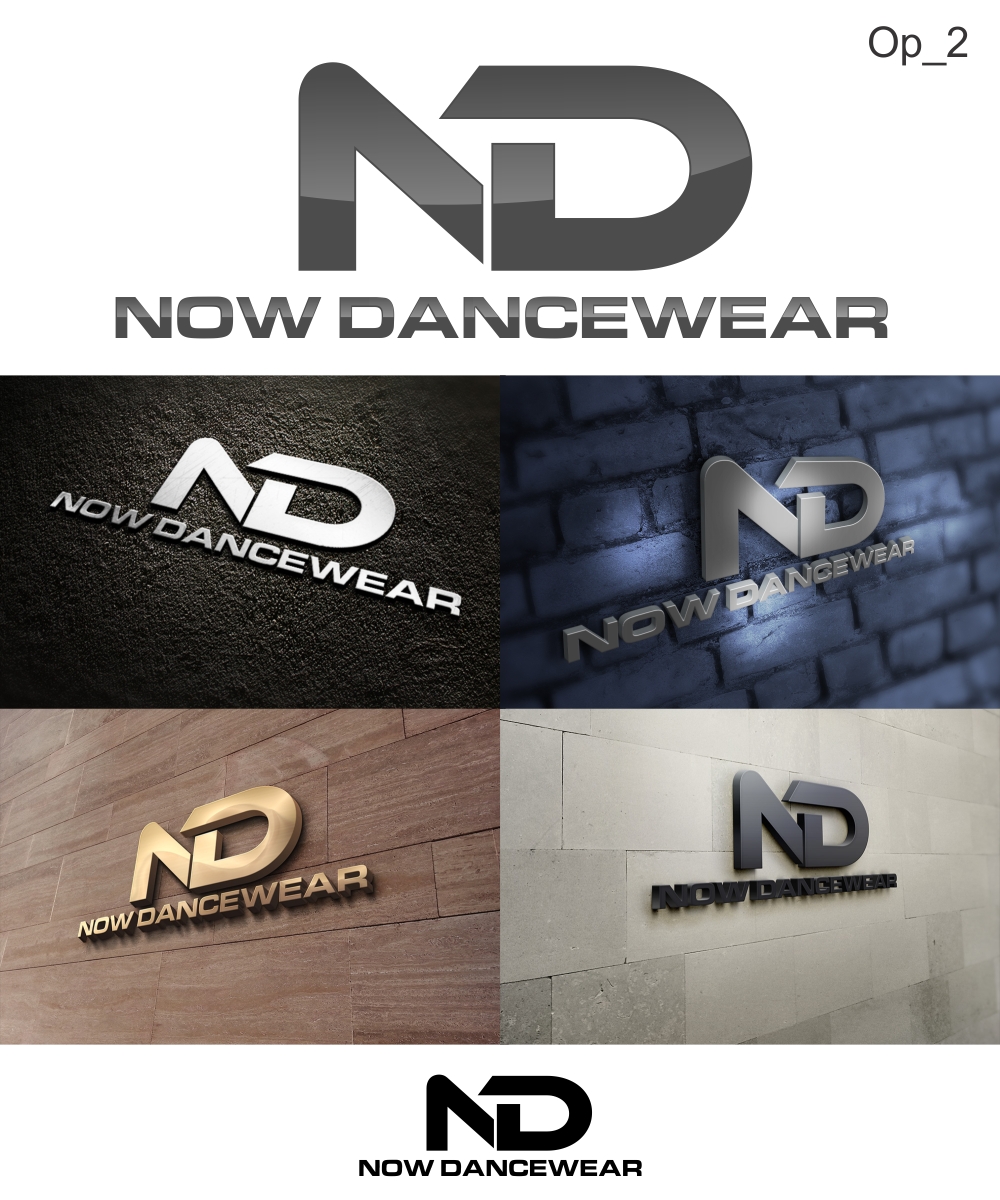 Bold, Playful Logo Design for Now Dancewear by Jenny | Design #5819876