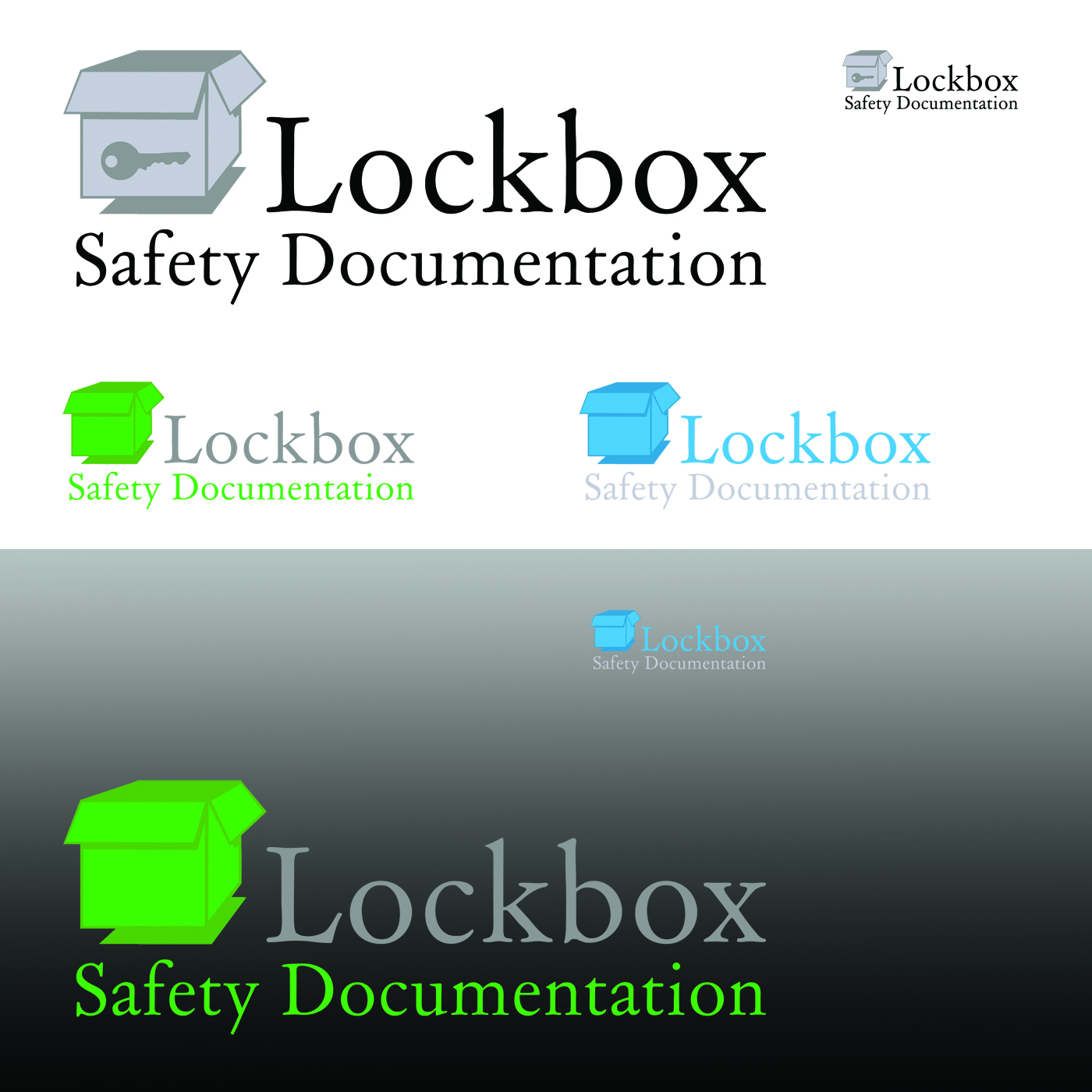 Bold, Serious Logo Design for "Lockbox" or "Lockbox Safety ...