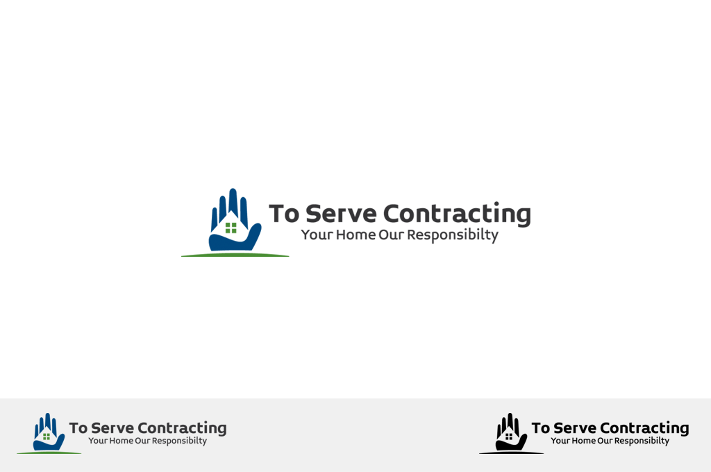 Professional, Bold, Construction Logo Design for To Serve Contracting ...