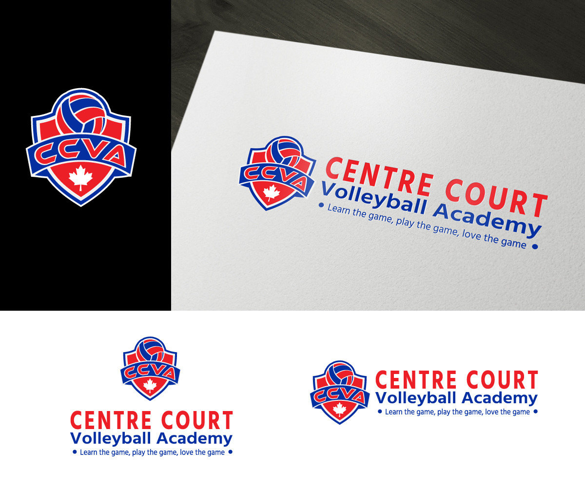 Bold, Modern, Court Logo Design for Centre Court Volleyball Academy ...