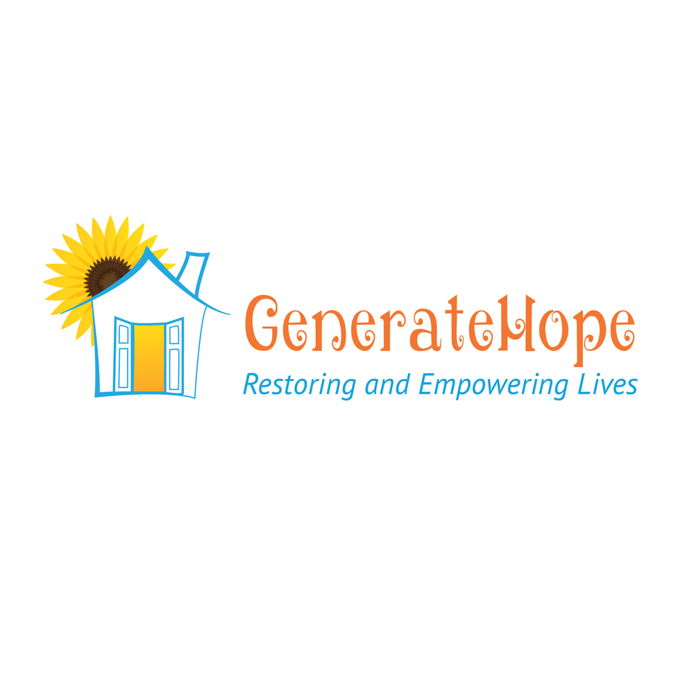 Feminine, Colorful, Adult Logo Design for GenerateHope "Restoring and Empowering Lives" by ...