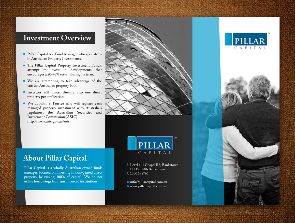 Professional, Upmarket, Investment Flyer Design for a Company by ESolz ...