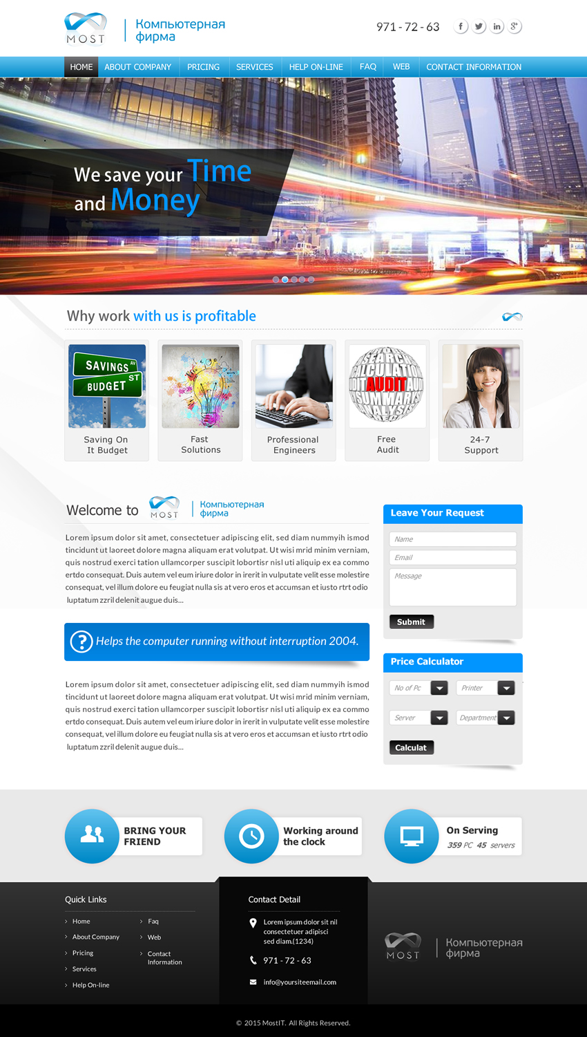 Elegant, Playful, Business Web Design for a Company by Sbss | Design ...