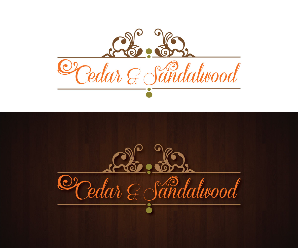 Elegant, Traditional Logo Design for Cedar & Sandalwood by niko ...