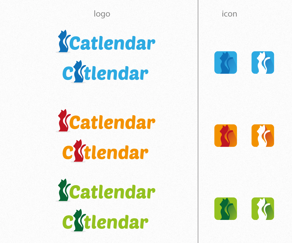 Modern, Playful, Business Logo Design for Catlendar by Alexander ...