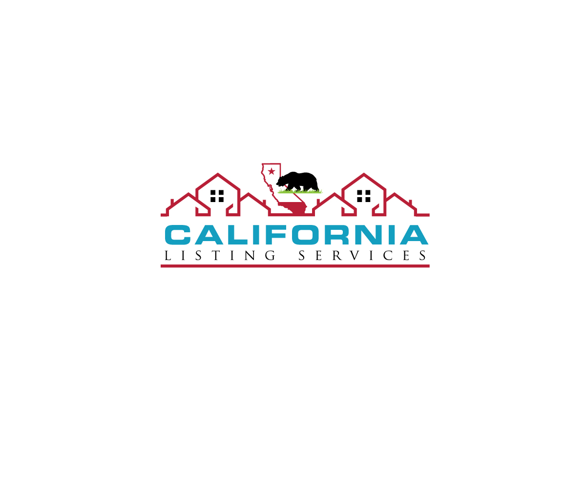 Bold, Modern, Real Estate Logo Design for California Listing Services ...