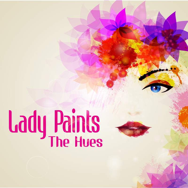 Painting Logo Design for Lady Paints The Hues by aronjohnn | Design ...