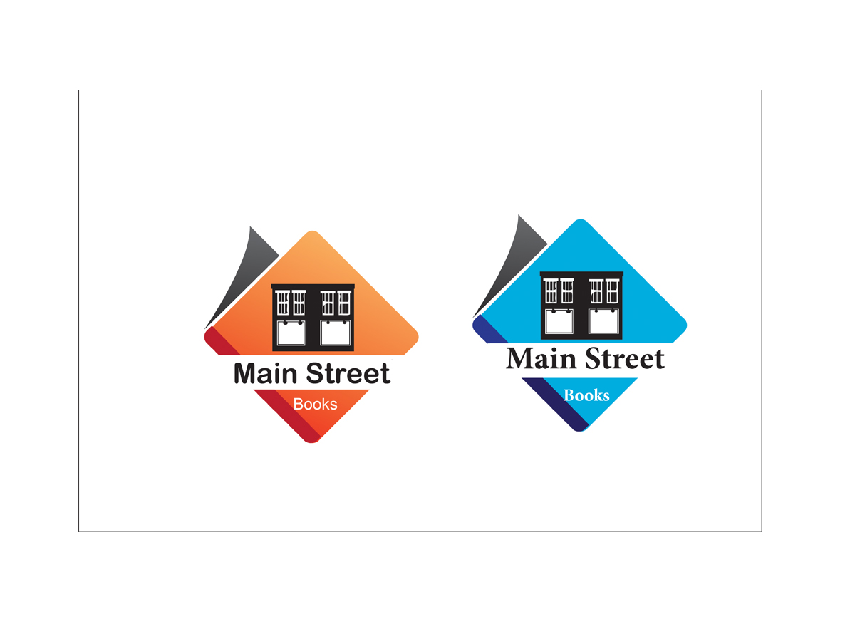 Elegant, Traditional Logo Design for Main Street Books by blue-merry ...