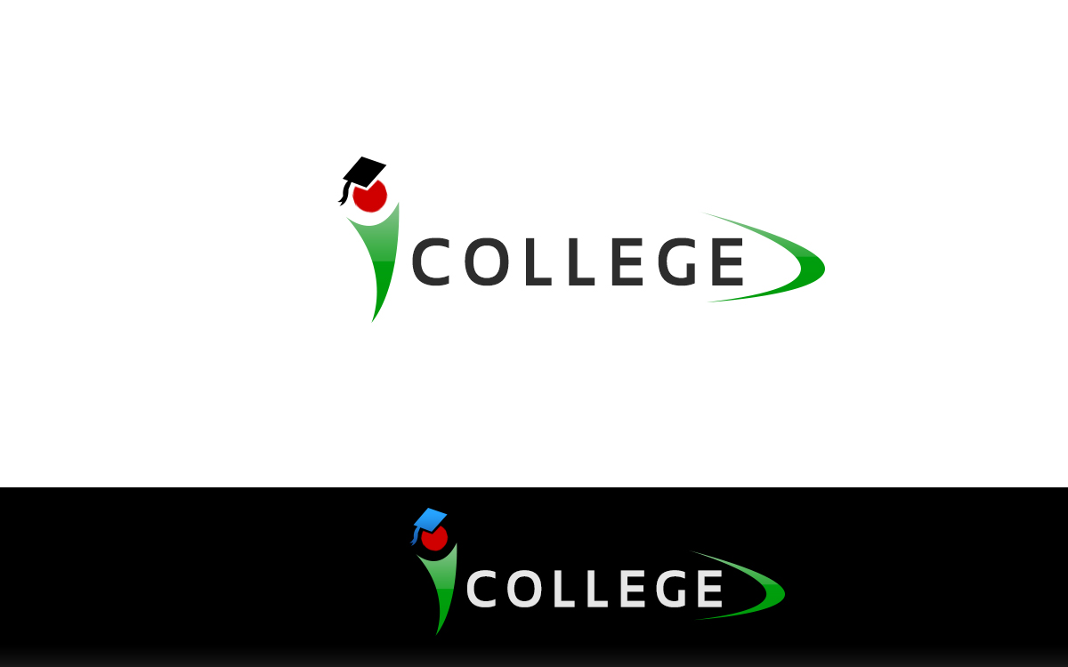 Modern, Bold, Education Logo Design for iCollege by FlyingPen | Design ...