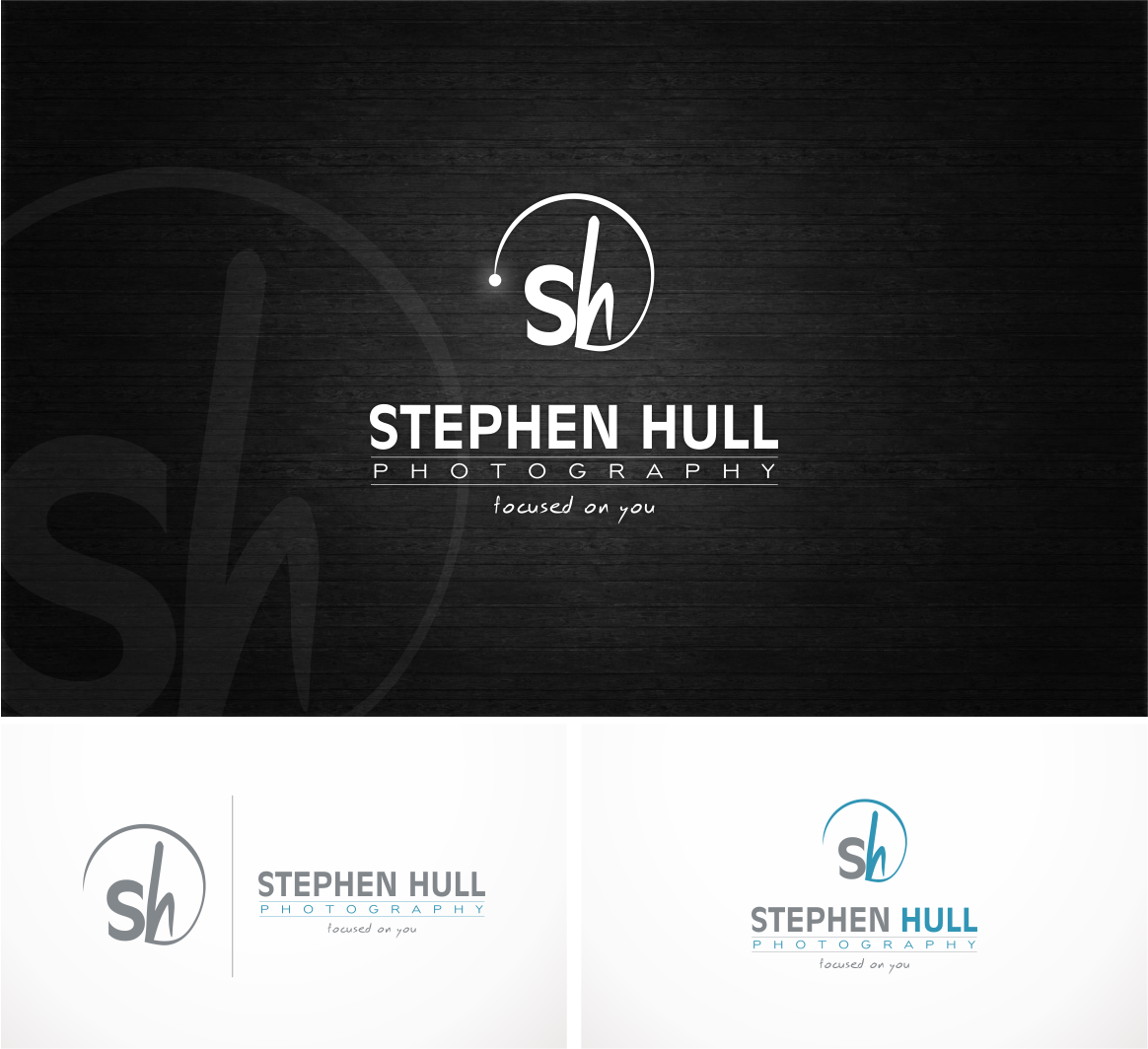 Modern, Upmarket, Portrait Photography Logo Design for Stephen Hull ...