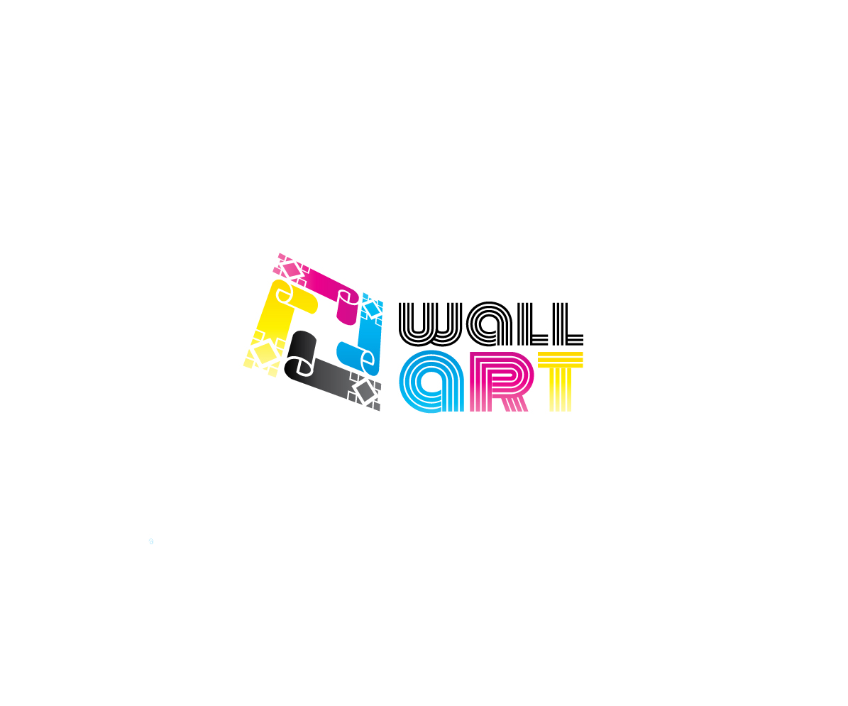 Elegant, Modern, Printing Logo Design for WALL ART by GGV | Design #5929377