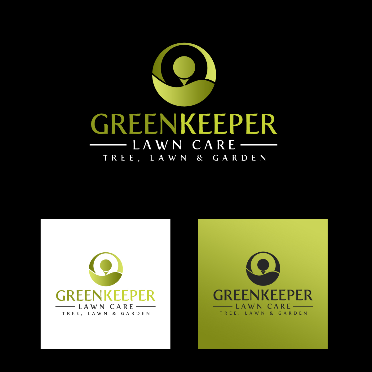 Modern, Bold, Golf Course Logo Design for Greenkeeper Lawn Care by logo ...