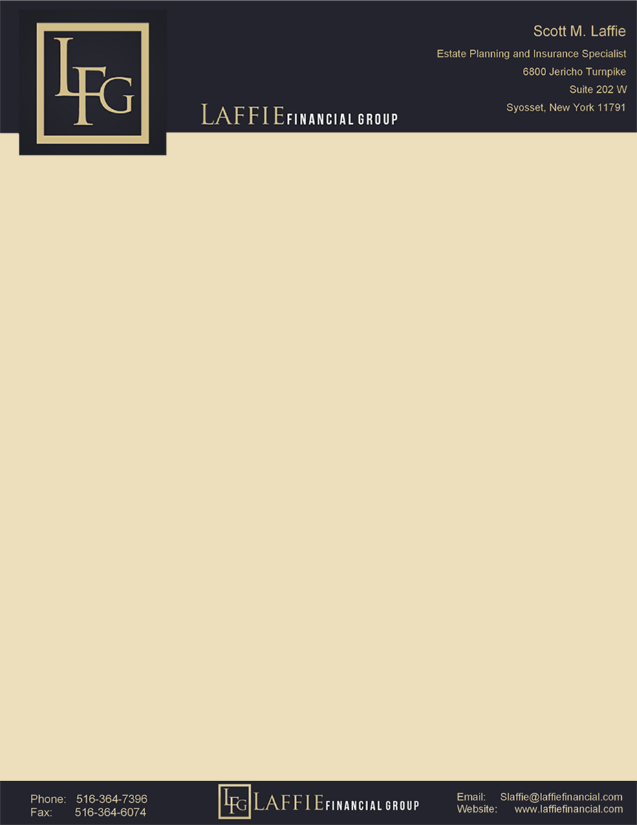 Elegant, Playful, Insurance Letterhead Design for a Company by Tammy ...