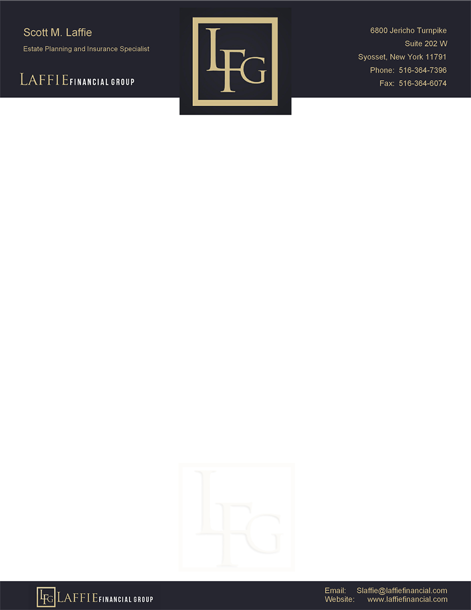 Elegant, Playful, Insurance Letterhead Design for a Company by Tammy ...