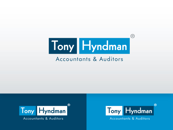 Bold, Serious, Electronic Logo Design for Tony Hyndman Accountants ...