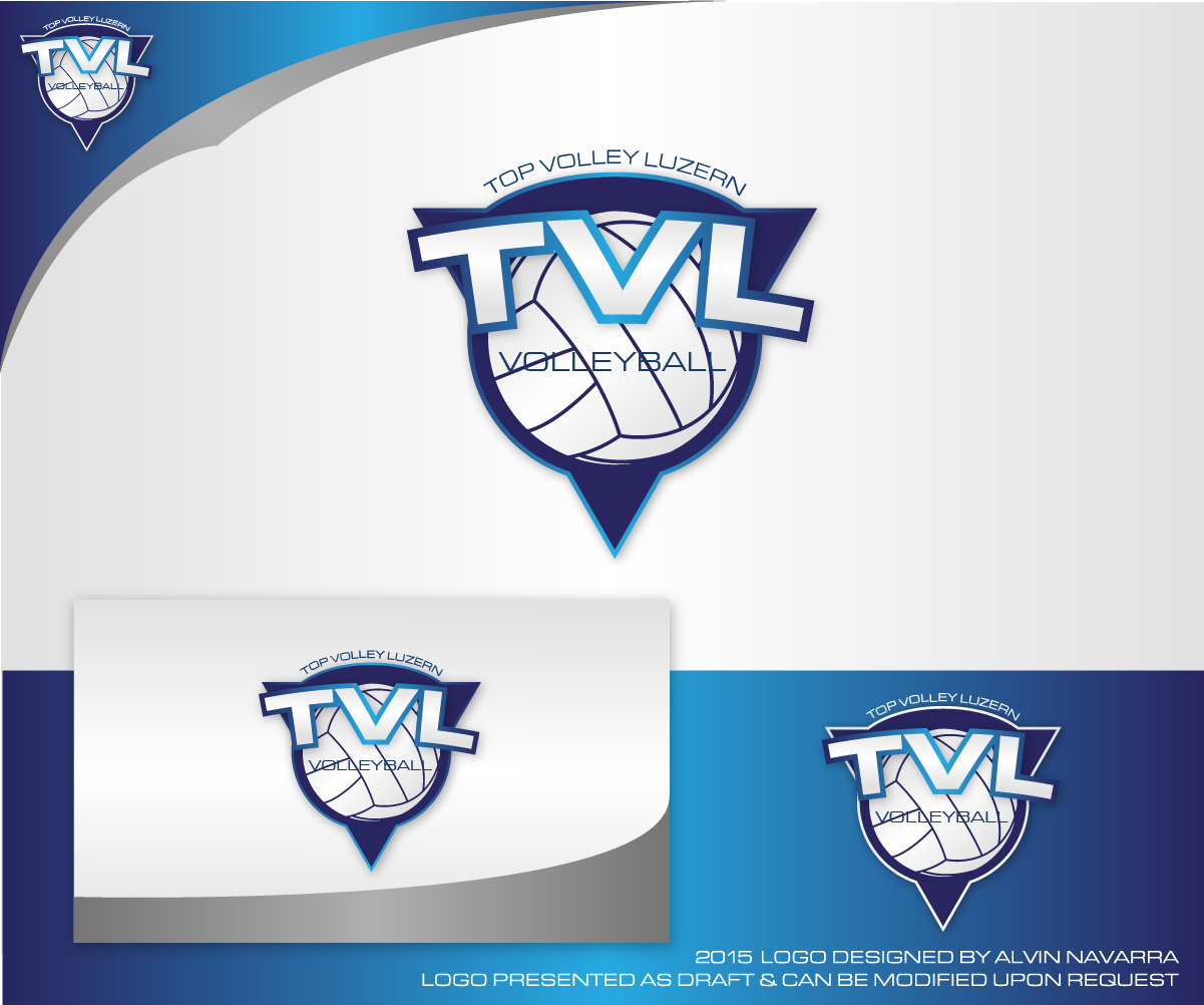 Modern, Professional, Club Logo Design for Top Volley Luzern by ...