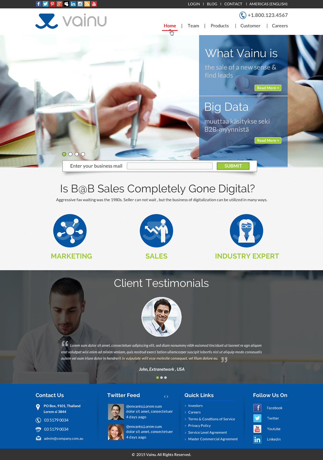 Bold, Modern, Software Web Design for a Company by Sbss | Design #5972097