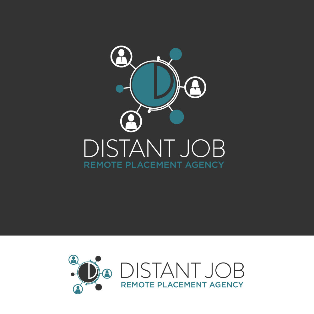 Bold, Modern, Recruitment Logo Design for Distant Job - Remote ...