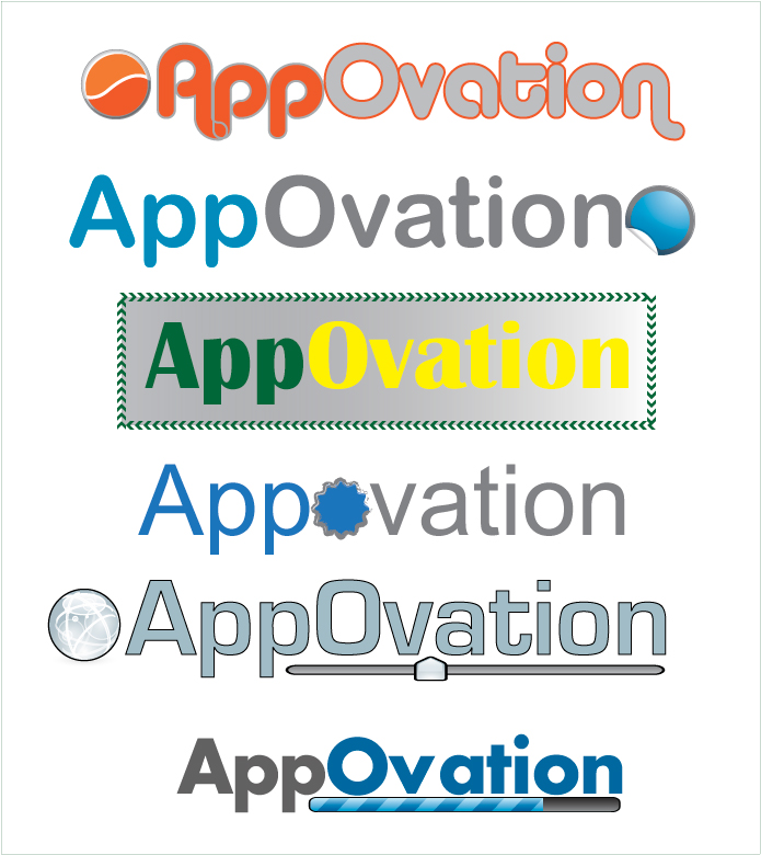 It Company Logo Design for AppOvation by Fanol Ademi | Design #8305